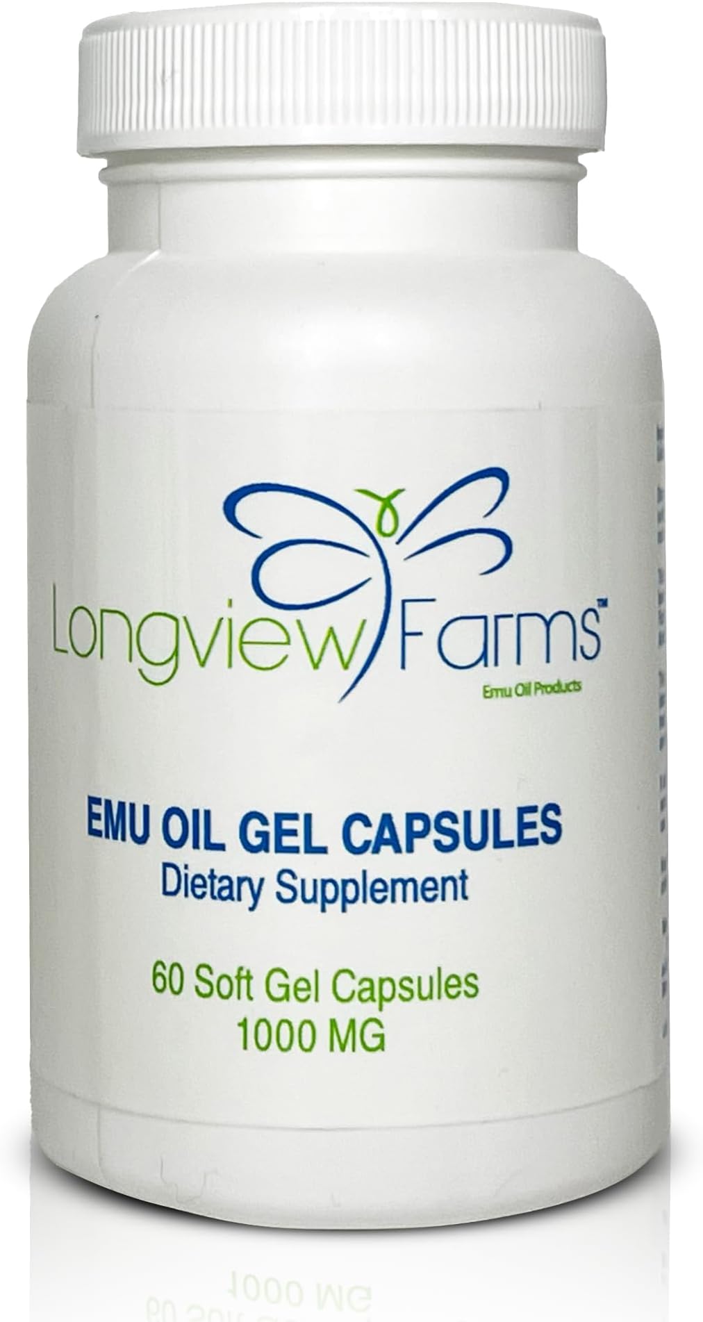 Amazon.com: Longview Farms® Emu Oil Gel Capsules | 100% Pure Emu Oil ...