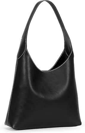 Amazon.com: JQWYGB Hobo Bags Slouchy Tote Bag for Women Vegan Leather ...