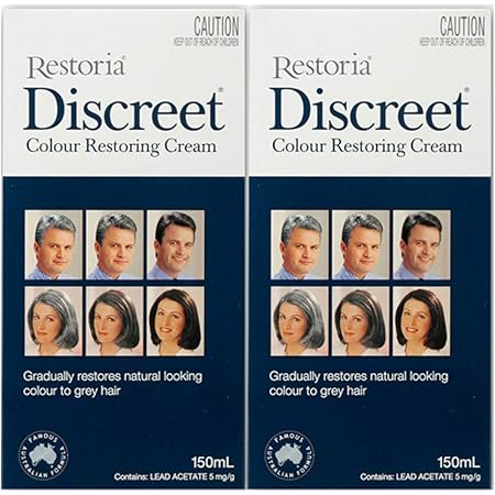 Amazon.com : Restoria Discreet Colour Restoring Cream and Lotion, Hair ...