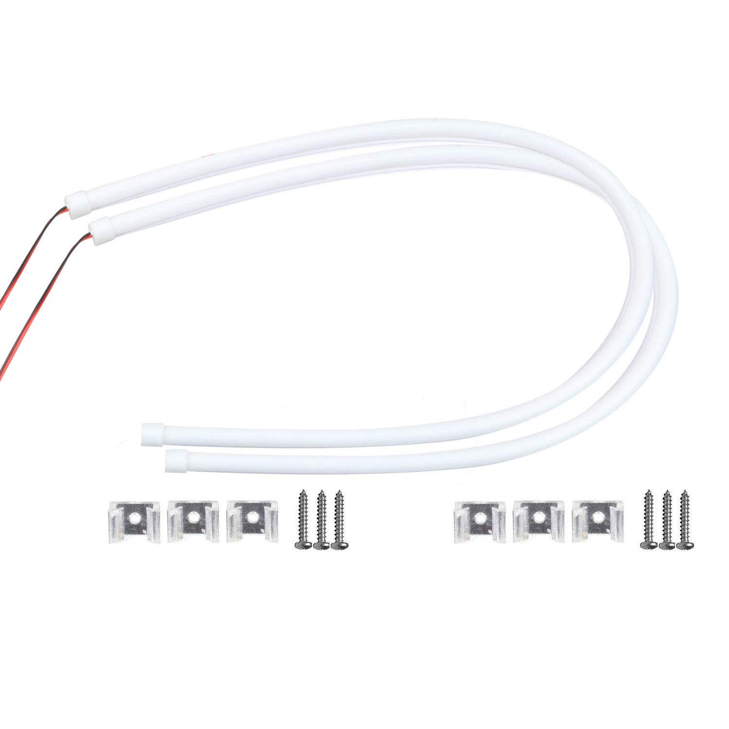 Buy AllExtreme EXDRL61 Universal Flexible DRL LED Strip Light ...