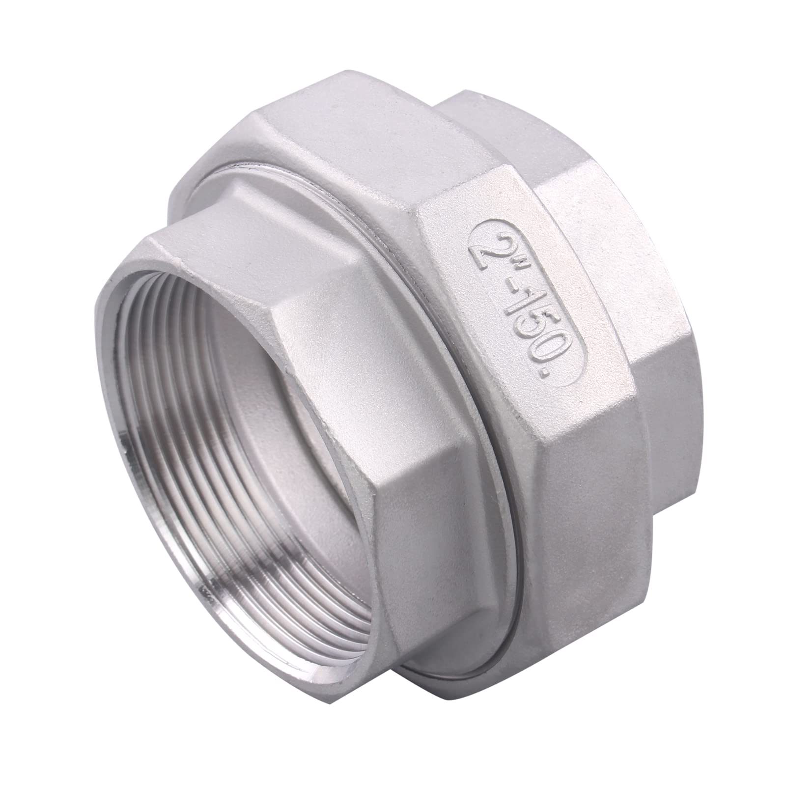 Snapklik.com : DERPIPE Cast Pipe Fittings Union - 2" NPT Female Fitting ...