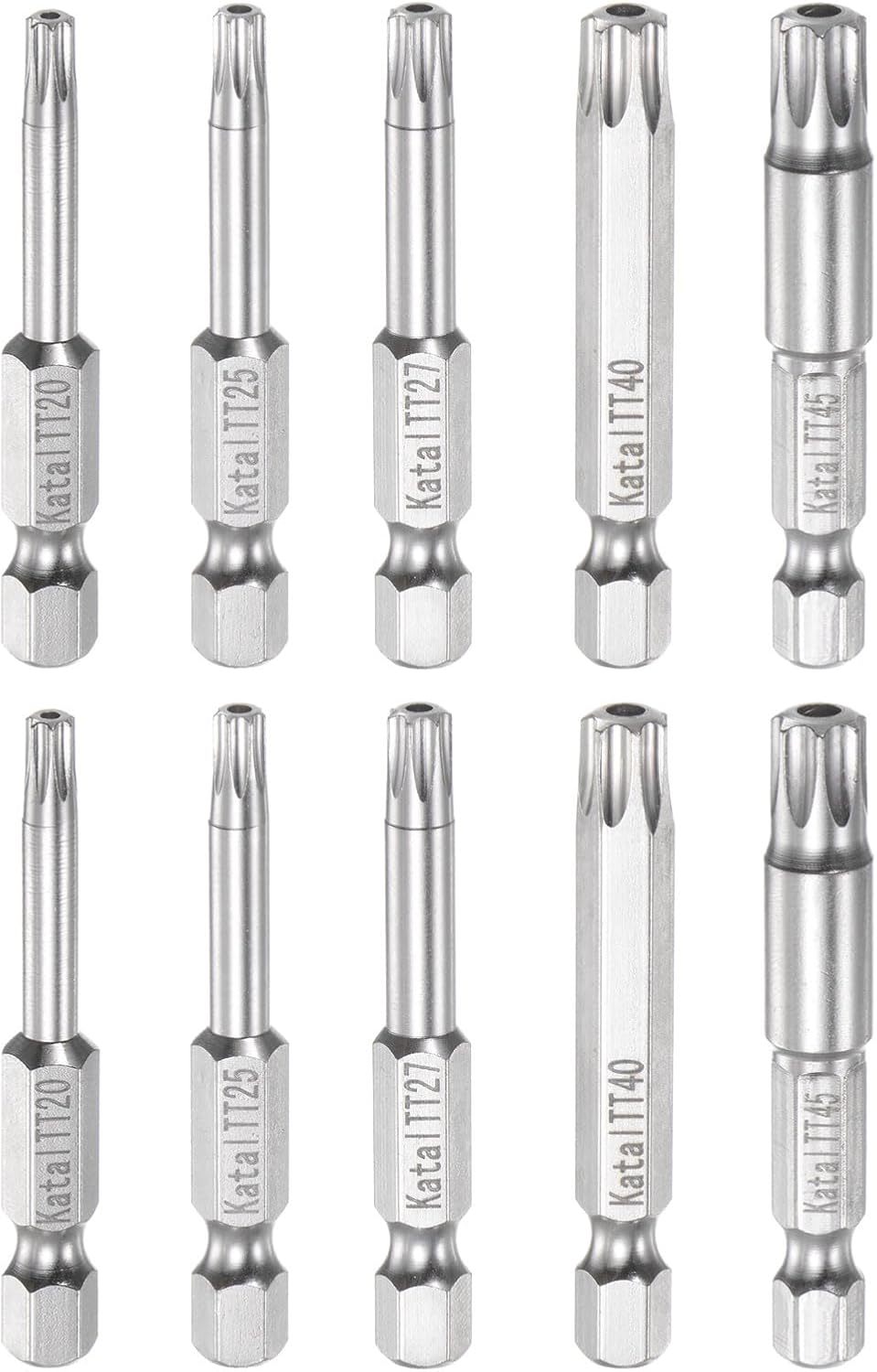 HARFINGTON 10pcs TT20-TT45 Magnetic Security Star 7 Point Screwdriver ...