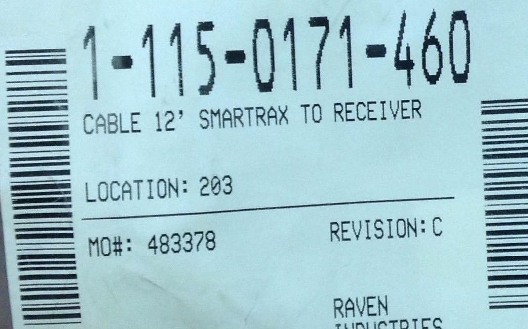 Amazon.com: Raven 115-0171-460, SMARTRAX to Receiver 12' Cable ...