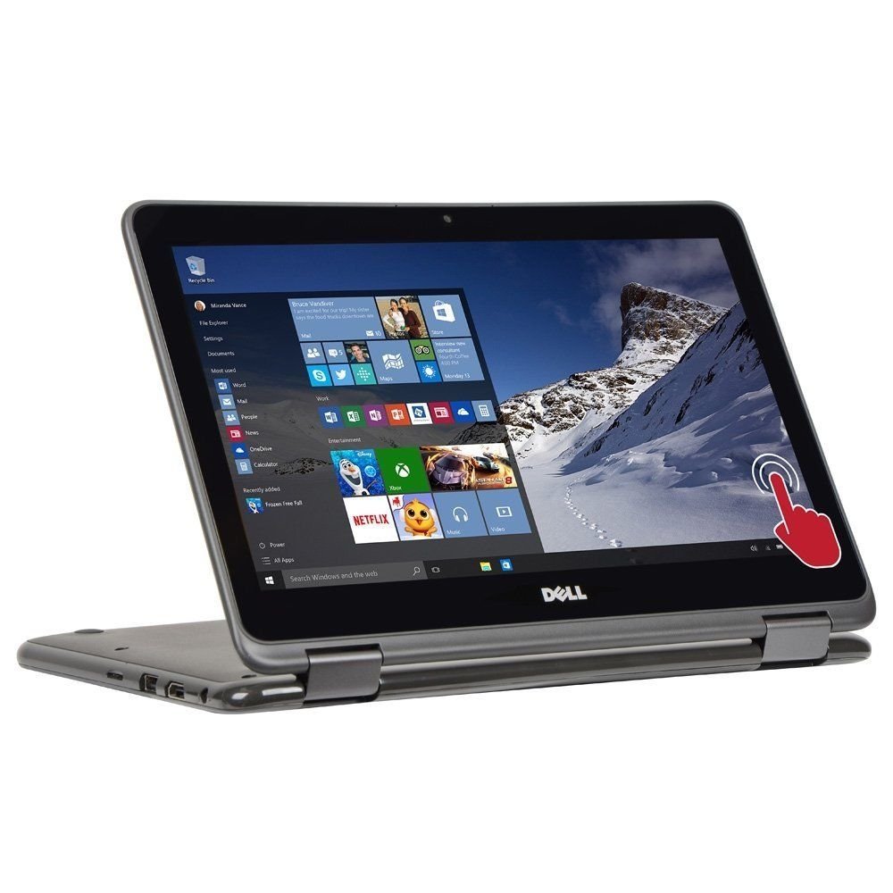 Amazon.com: Dell Inspiron 3168 2-in-1 11.6" Convertible Laptop PC ...