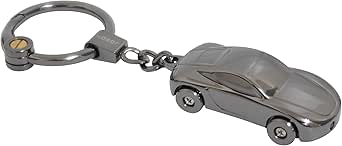 Amazon.co.jp: [KOYOKOMA] キーホルダー カラビナリング LEDライト付き 車型 金属製 メンズ おしゃれ （ガンメタ） : ファッション