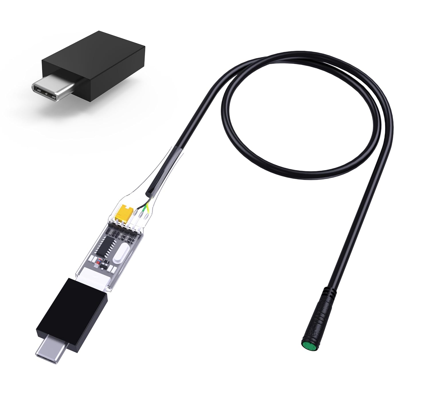 Amazon.com: BAFANG USB Programing Cables Mid Drive Kit,USB Convert to ...