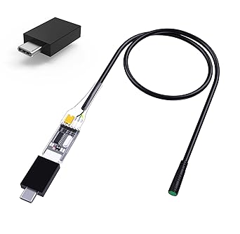 Amazon.com: BAFANG USB Programing Cables Mid Drive Kit,USB Convert to ...
