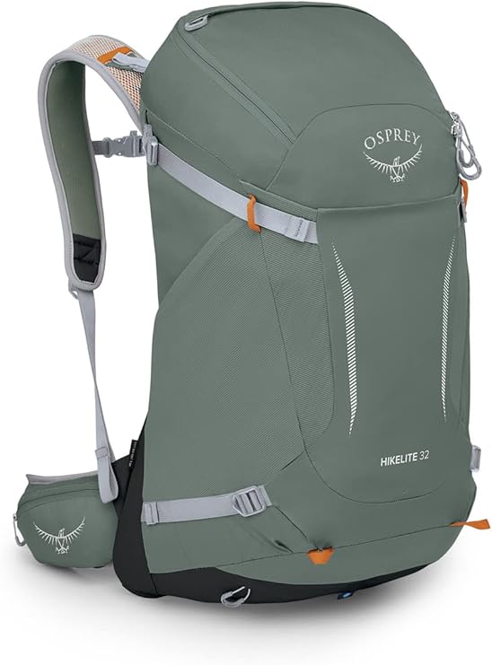 Amazon.com : Osprey Hikelite 32L Unisex Hiking Backpack, Pine Leaf Green, M/L : Sports & Outdoors