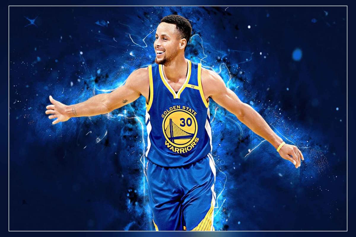 Nba Stephen Curry Art Stephen Curry Art NBA Champion Poster MVP Golden