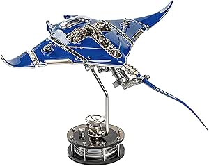 Amazon.com: Robotic Manta Ray Metal Model, Electric Bionic Swimming ...