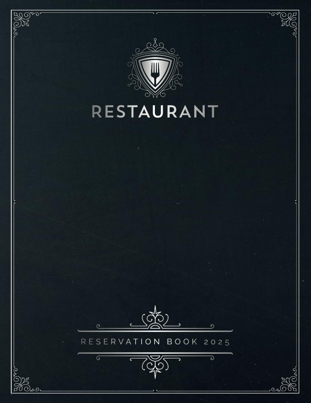 Restaurant Reservation Book 2025: 365 Day Booking Diary to Manage and ...