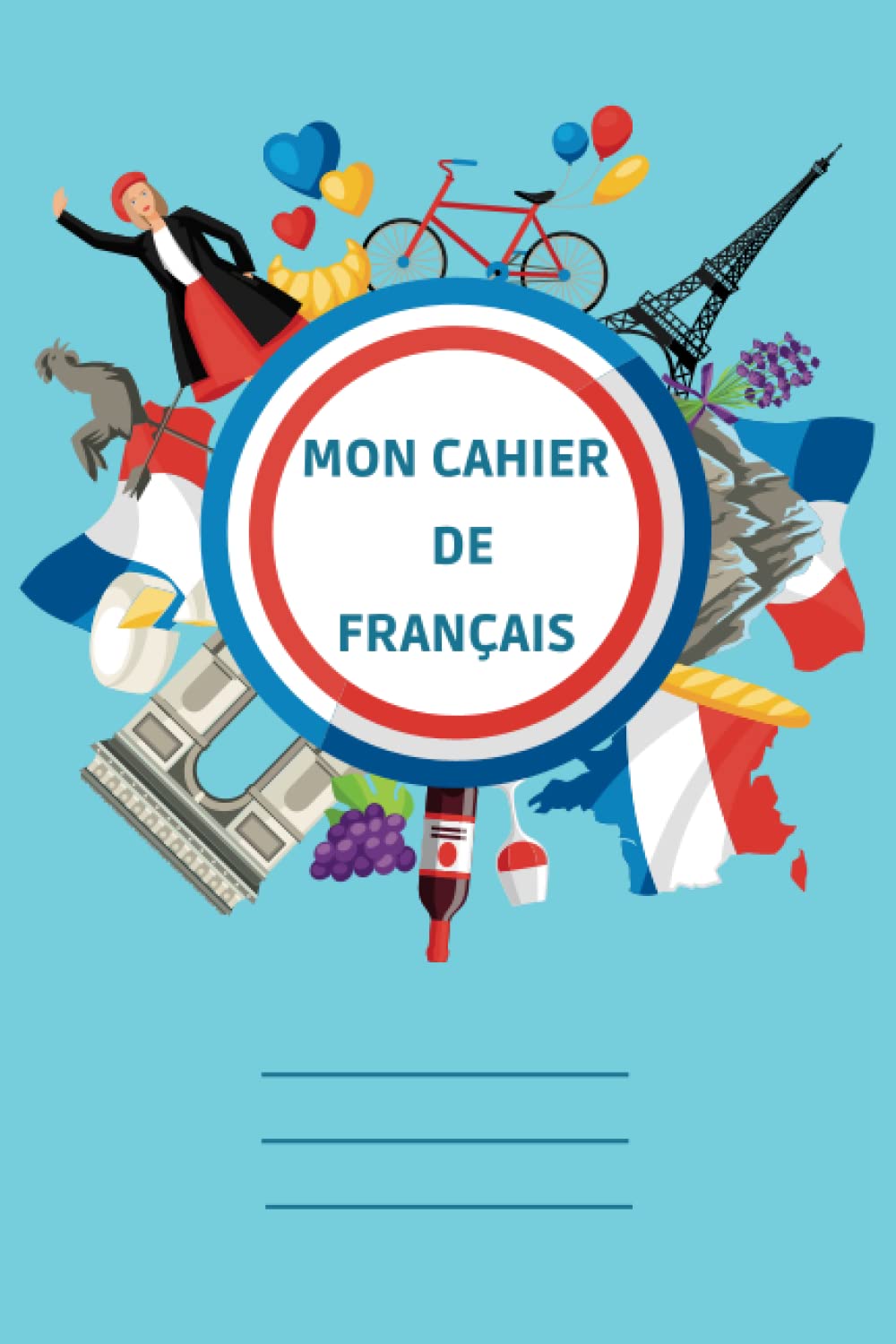 Mon cahier de français: My French notebook (French Edition): VINCENT ...