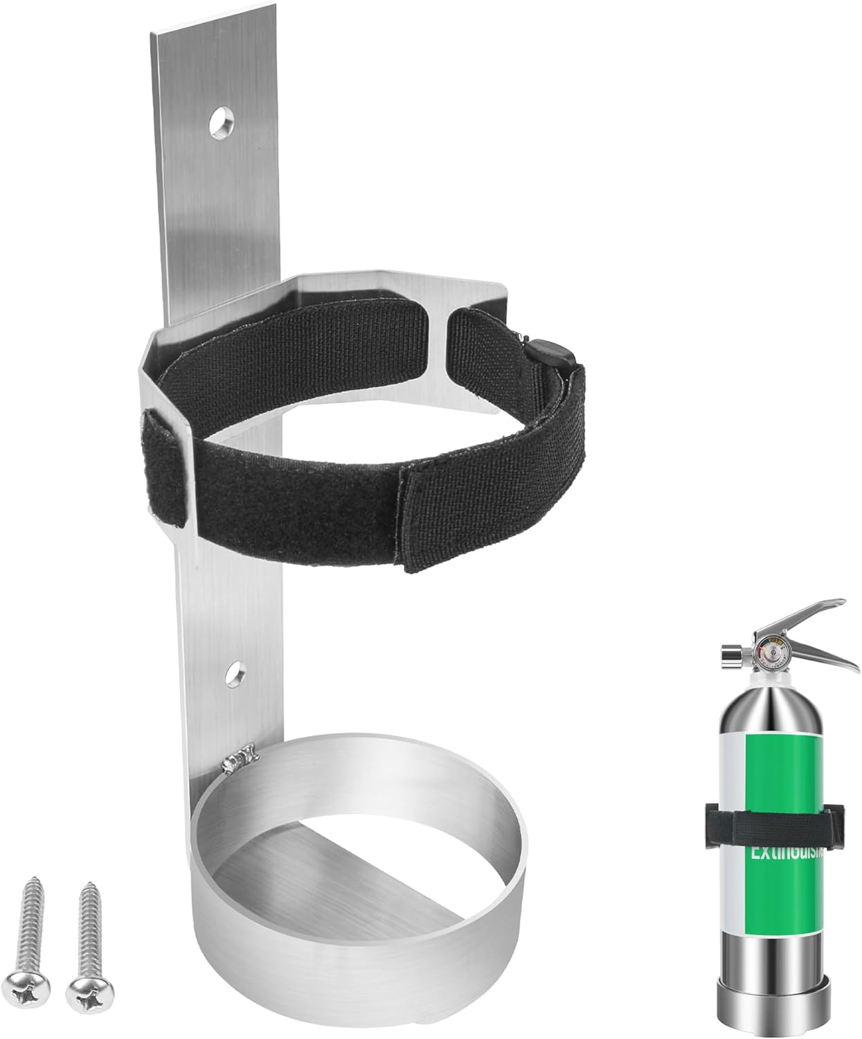 Fire Extinguisher Mounting Bracket,Stainless Steel Heavy Duty,Wall ...