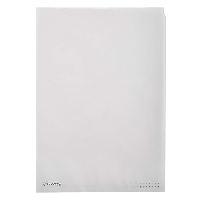 Buy Exacompta Ref - 50850E A4 Cut Flush Folders, 22x31cm for A4 ...