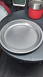 Amazon.com : MSR Alpine Stainless Steel Camping Plate, Silver : Camping ...