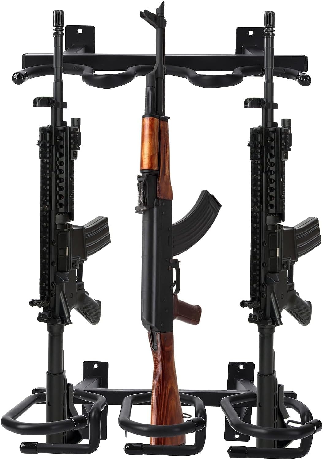 Amazon.com: Garvee Gun Racks for Wall, 3 Slot Gun Free-Standing Rifle ...