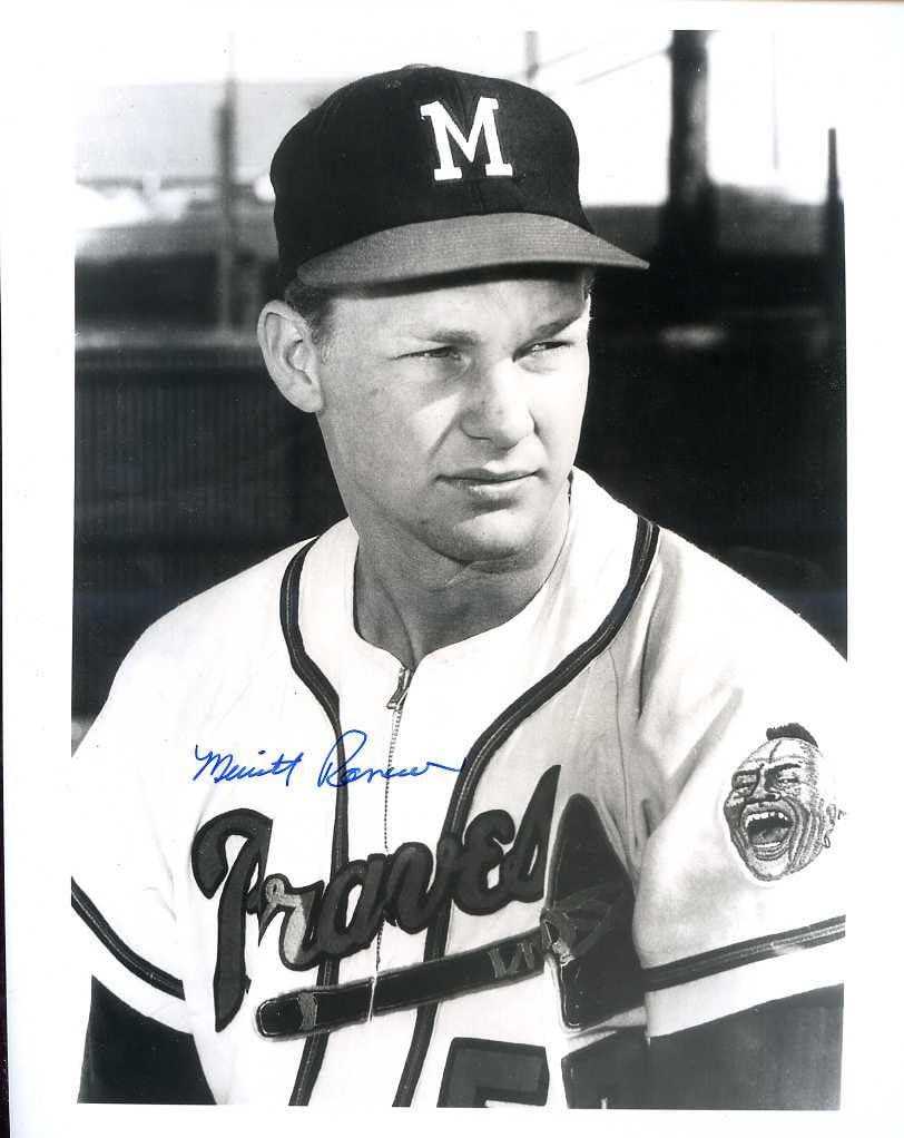 Merritt Ranew (D. 2011) Autographed/ Original Signed 8x10 Glossy Photo ...