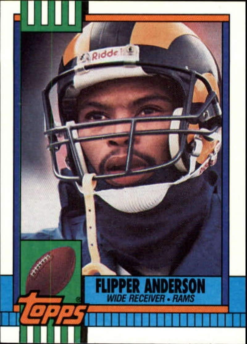 Amazon.com: 1990 Topps #68 Flipper Anderson LA Rams NFL Football Card ...