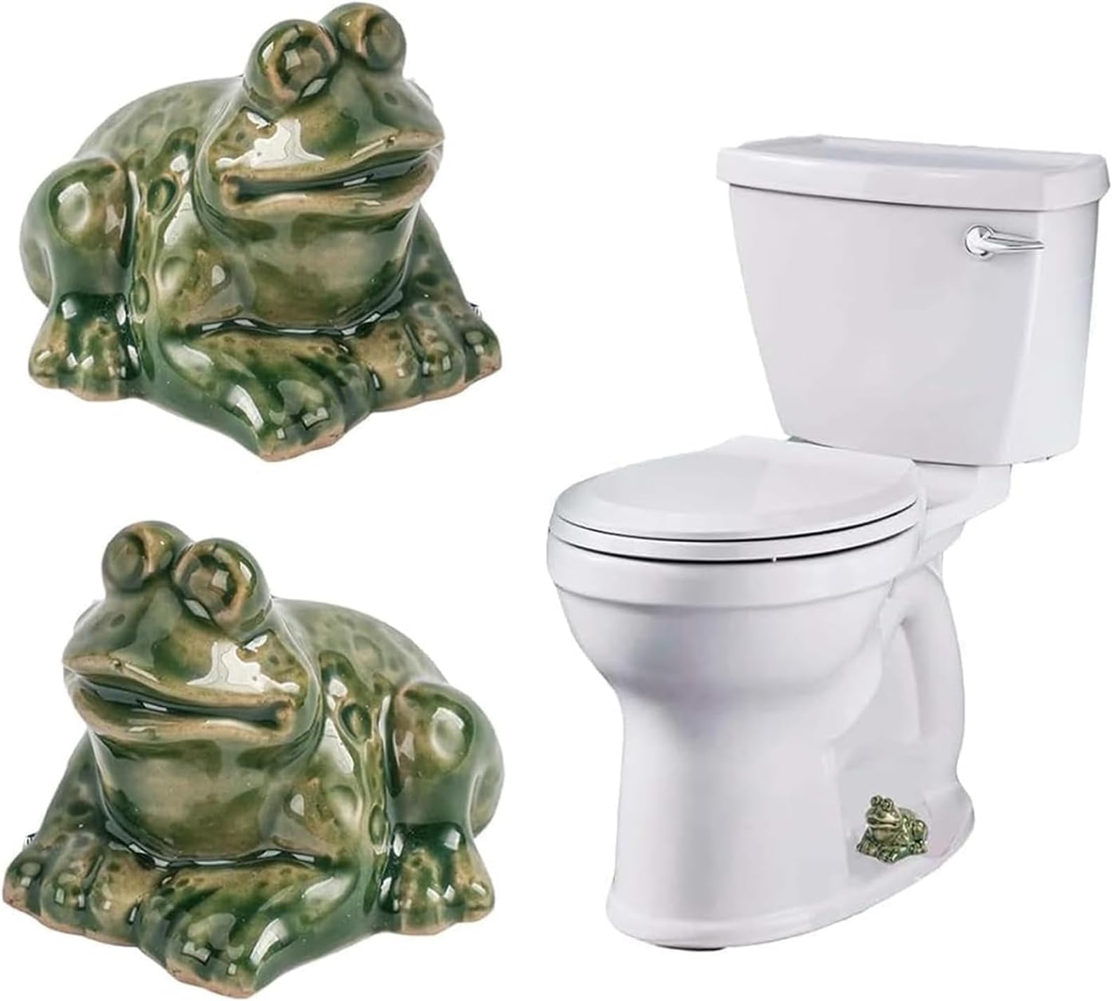 Amazon.com: Toilet Bolt Caps, Decorative Toilet Bolt Covers, Ceramic ...