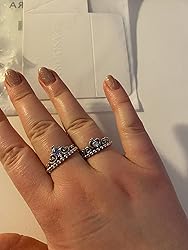 Pandora Damen-Ring 925 Sterling Silber Zirkonia weiß 190880CZ : Pandora ...