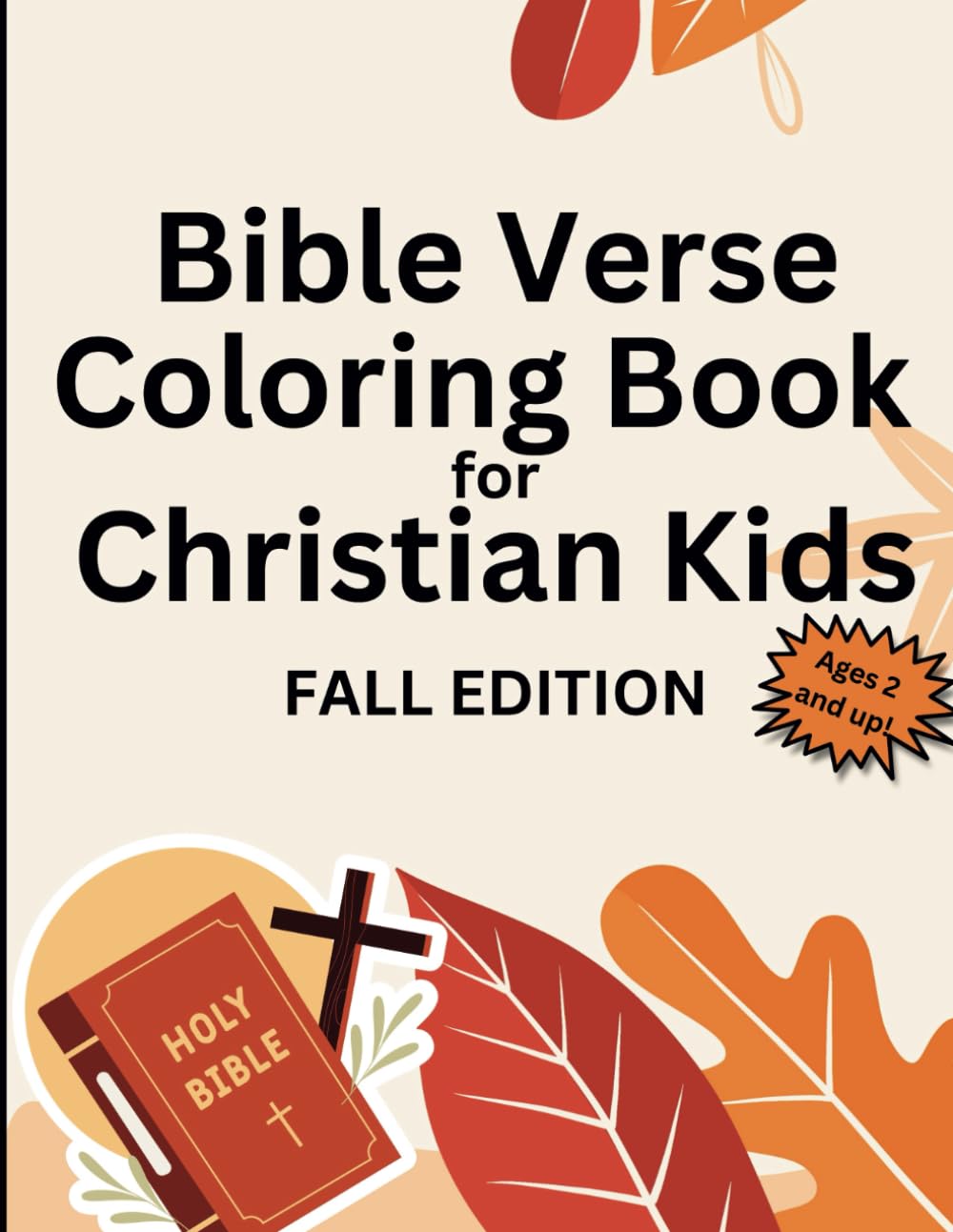 Fall-Themed Bible Verse Coloring Book for Christian Toddlers and Kids ...