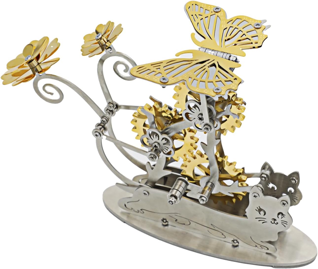 Amazon.com: Generic 3D Metal Puzzles for Adults Mechanical Butterfly ...