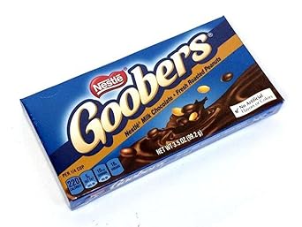 Amazon.com: Goobers Milk Chocolate covered peanuts 99.2g : Grocery ...