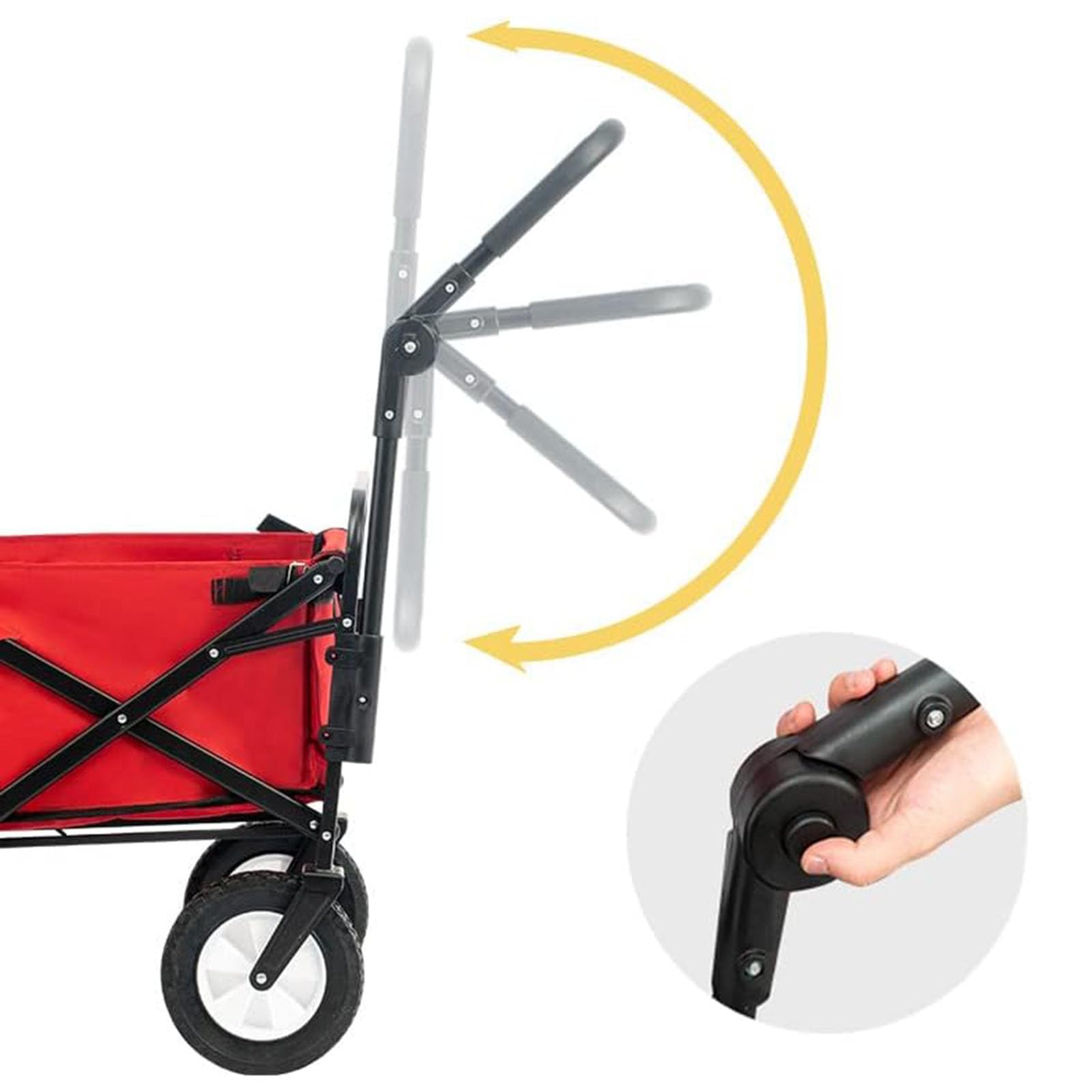 Universal Push Handle For Wagon