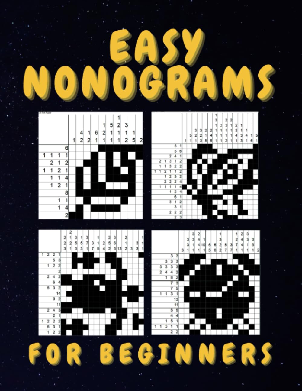 Easy Nonograms For Beginners: Japanese Logic Puzzles Game| Activity for ...