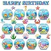 Amazon.com: Under The Sea Bulletin Board Decorations Set 58 Pcs, Ocean ...