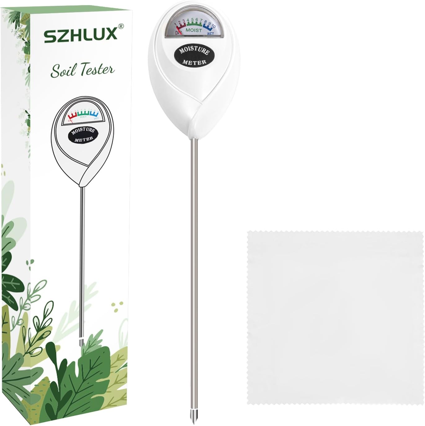 Amazon.com: Soil Moisture Meter, Plants Moisture Meter, Gardening Tool ...