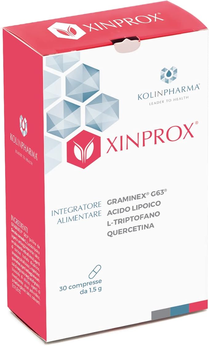 KOLINPHARMA® XINPROX® 30 compresse - Integratore alimentare per il benessere della prostata ...