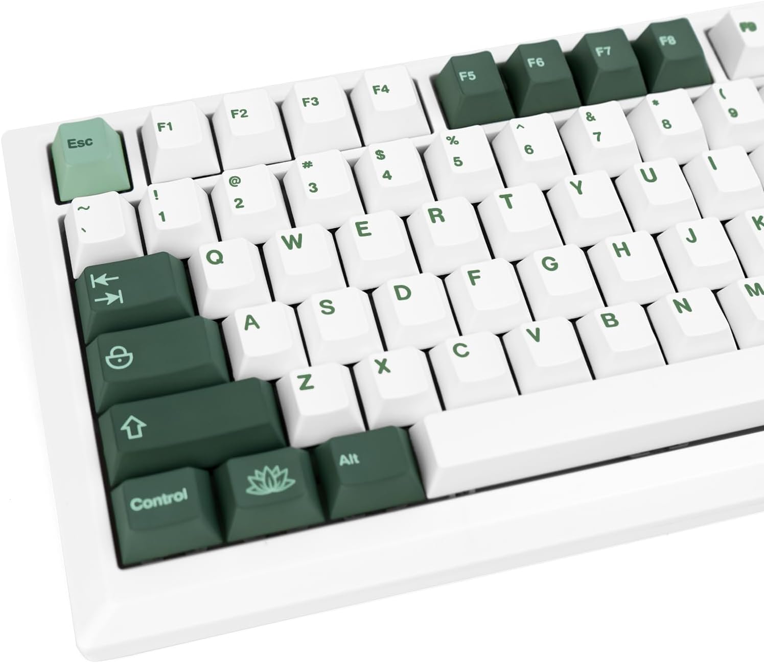 Amazon.com: JOLINTAL 141 Keys Botanical Green KeyCaps, PBT Keycaps Set ...