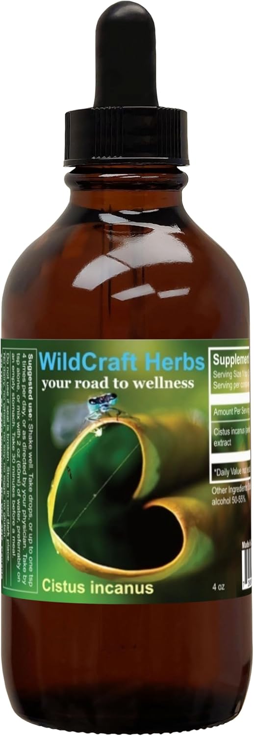 Amazon.com: Wildcraft Herbs Cistus Incanus Herb Tincture Extract 4 oz ...