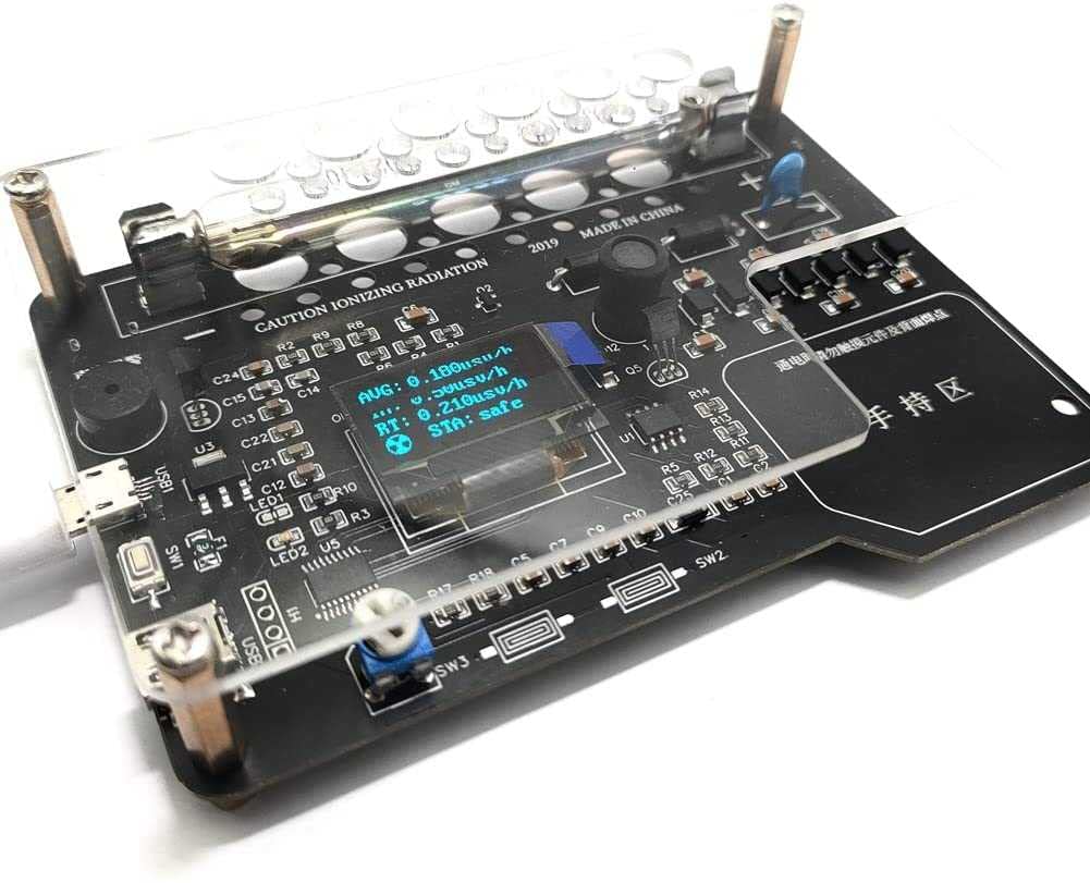 Buy CNMDB Geiger Counter,Nuclear Radiation Detector With OLED Display ...