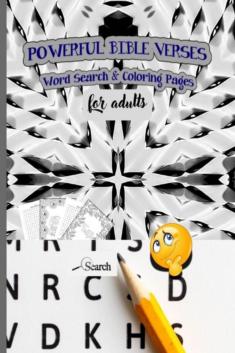 Powerful Bible Verses Word Search And Coloring Pages Christian Puzzles ...