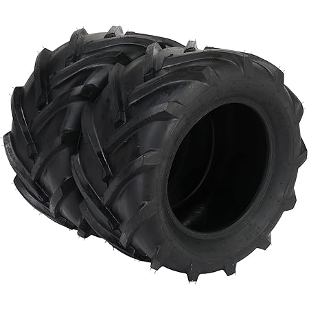 Amazon.com: TUFFIOM Set of 2 Lawn Mower Tires 24x12.00-12 6PR Turf Tire for Garden Tractor ...