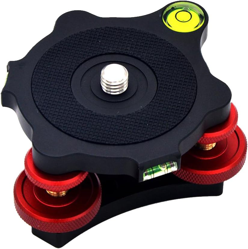 NEEWER Tripod Head Leveling Base Camera Leveler, Aircraft Grade ...
