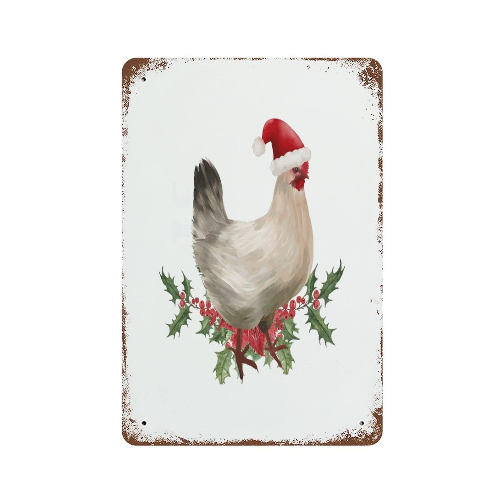 Farm And Chicken Tin Signs