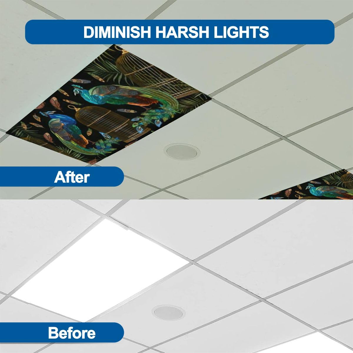 Wire Cage Fluorescent Light Covers