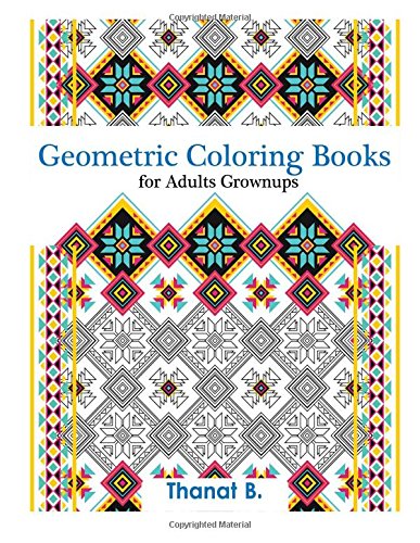 Amazon.com: Geometric Coloring Books for Adults Grownups: 41 Geometric ...