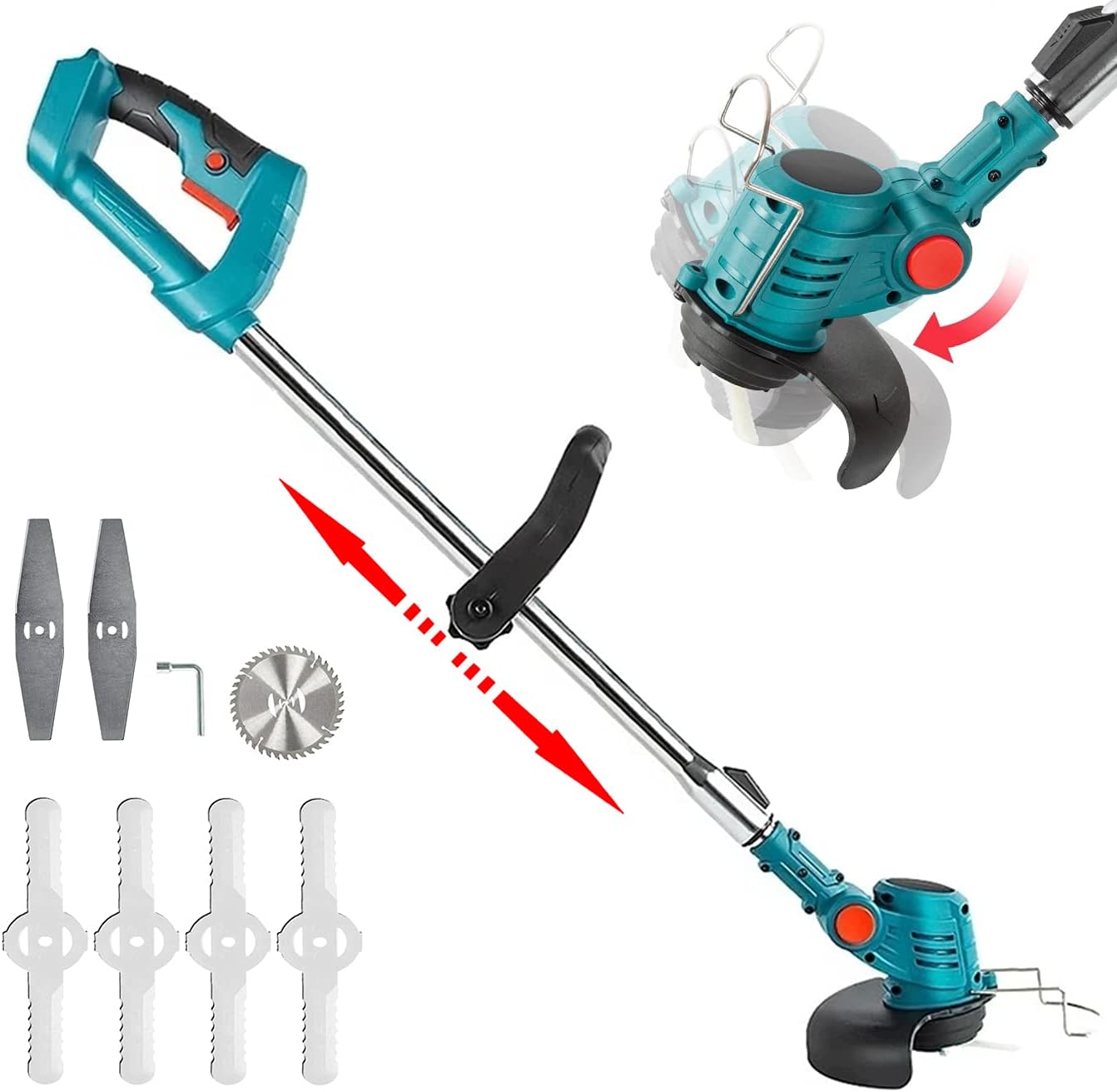 Amazon.co.jp: Cordless String Stripper Battery Operated Glass Trimmer ...