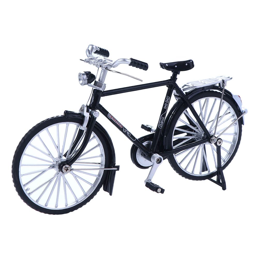 Leadigol Mini Bike Model, 1:10 Scale Retro Bicycle Model Ornament Mini ...