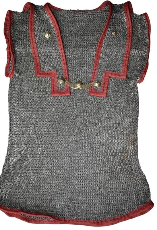 Amazon.com: 6mm 18 Gauge Flat Riveted Chainmail with Washer, Roman ...