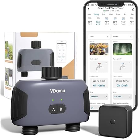 Amazon.com: WiFi Sprinkler Timer, Insoma Smart Water Timer for Garden ...