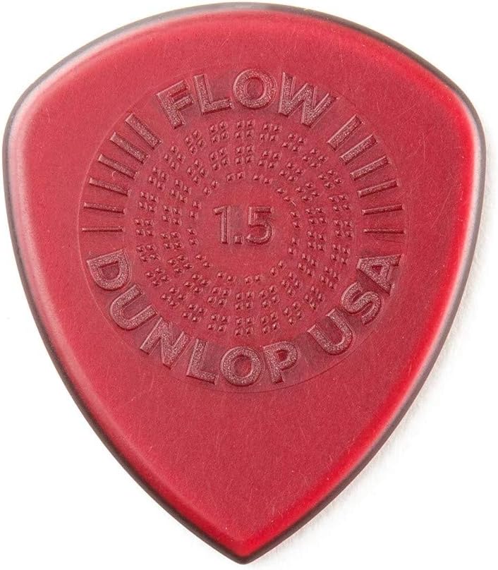 Amazon.com: JIM DUNLOP Flow Standard Grip 1.5mm Guitar Picks (549R1.5 ...