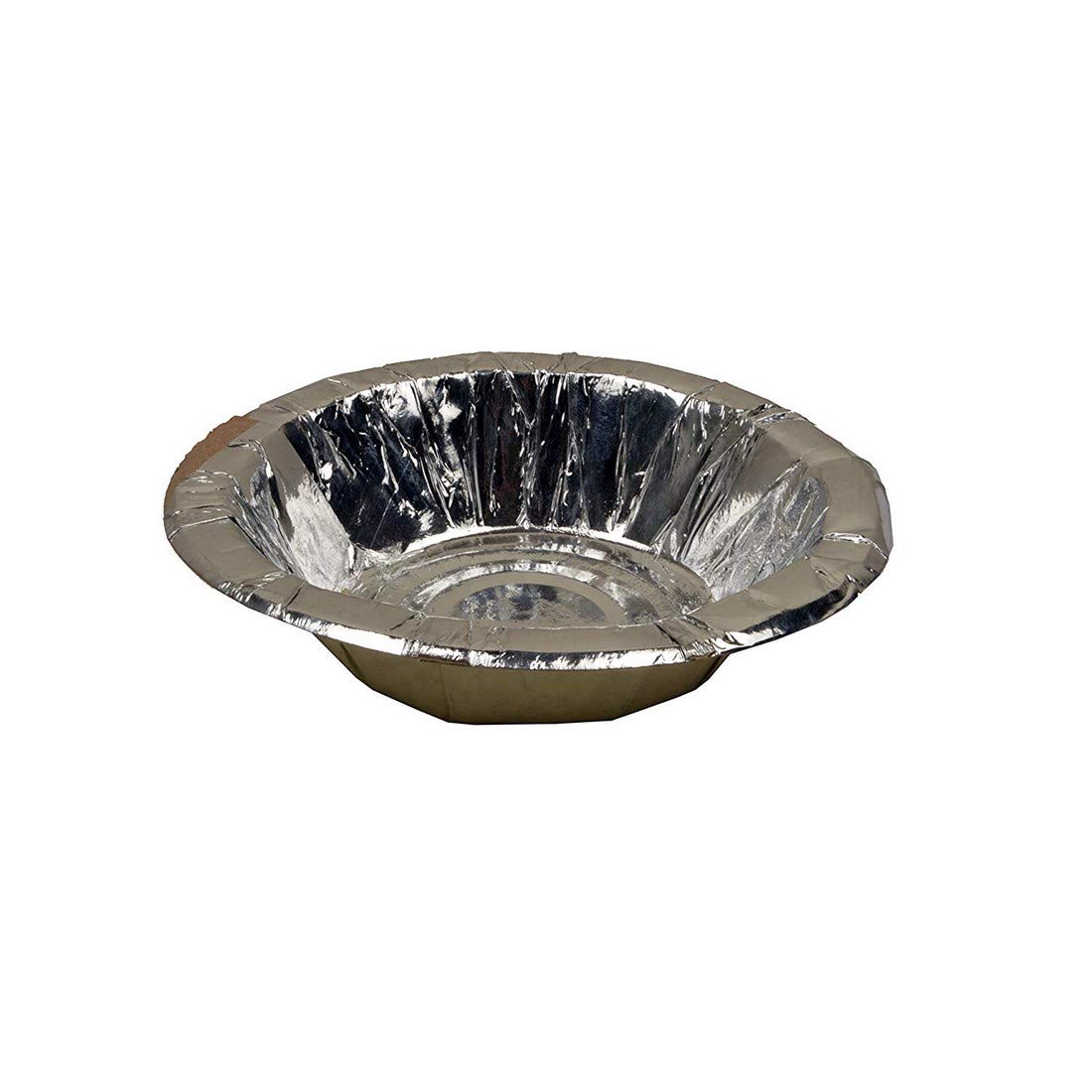 Aryan Laghu Udyog Craft Paper Silver Disposable Chatni Dona (Pack of 40 ...
