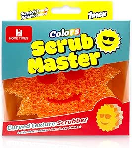Amazon.com: 5 Pack Scrub Master Color Sponges - Scratch-Free ...