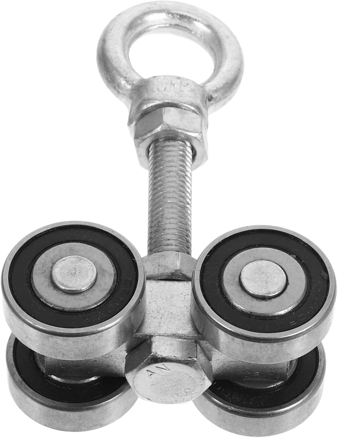Amazon.com: PLAFOPE Sliding Mute Barn Door Roller Trolley Assembly ...