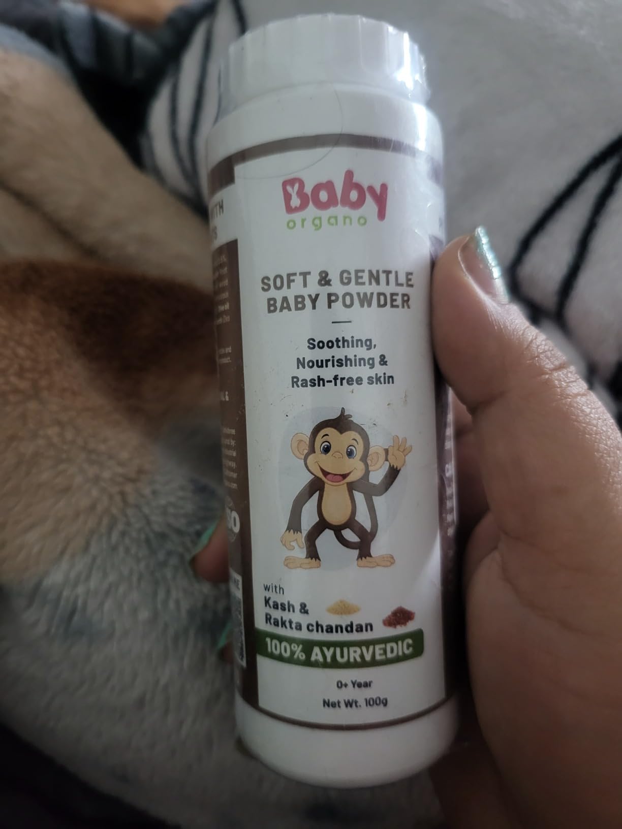 Ayurvedic Soft & Gentle Talc Free Baby Powder | Buy Now!
